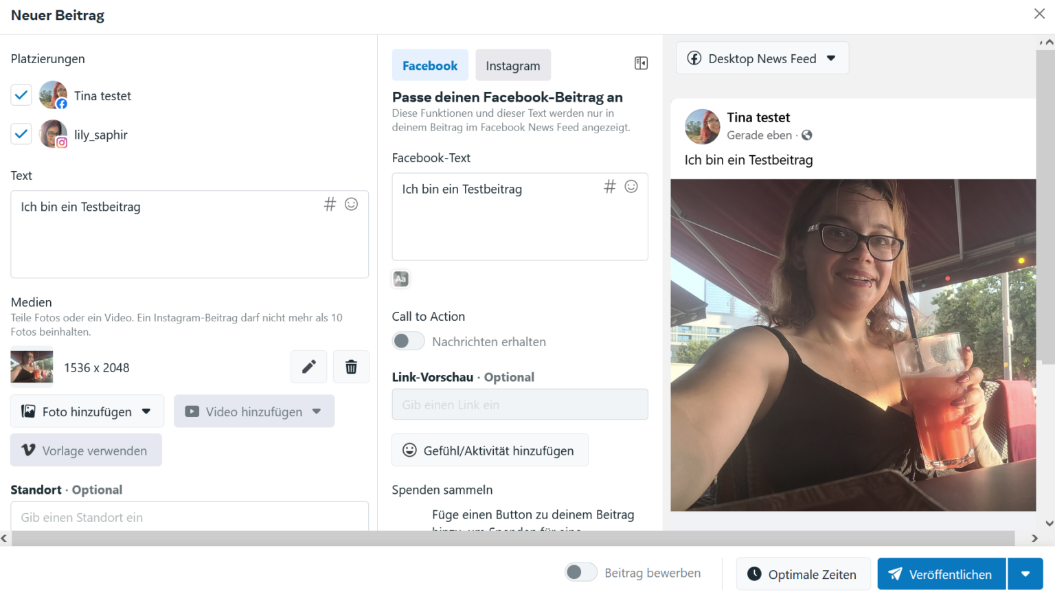 Meta Business Suite – der Planer - Krümeltexte